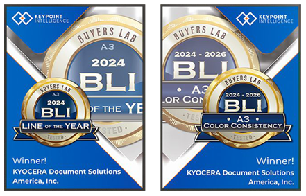 Kyocera wins 12 BLI 2024 Awards - Simplified Office Solutions